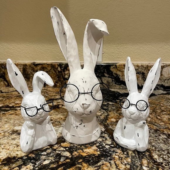 Hobby Lobby | Holiday | Vintage Distressed Nerd Rabbits Hobby Lobby ...
